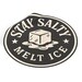 Melt the Ice Pin Buttons, Anti ICE Red Hat Stickers, Polar Bear Penguin ...