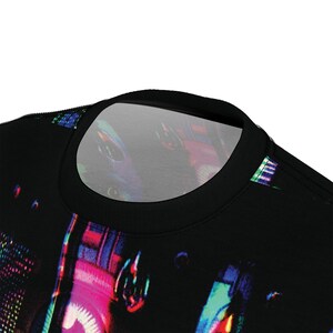Y2K Weirdcore Tee, Third Eye Shirt, Oddcore All-over-print Top, Glitchy ...