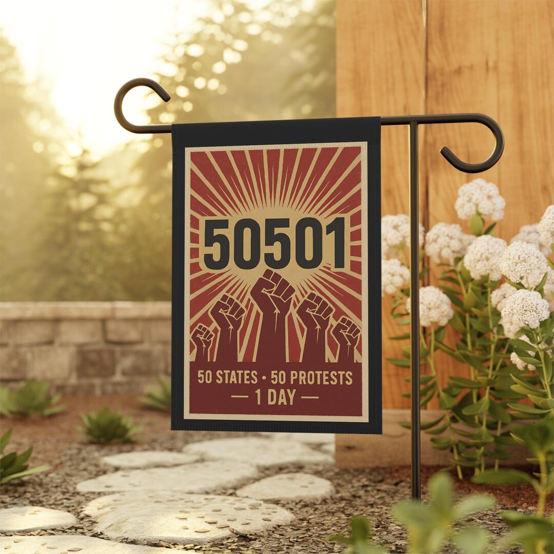 50501 Protest Flag, Resistance House Banner, Anti Trump Resistance ...