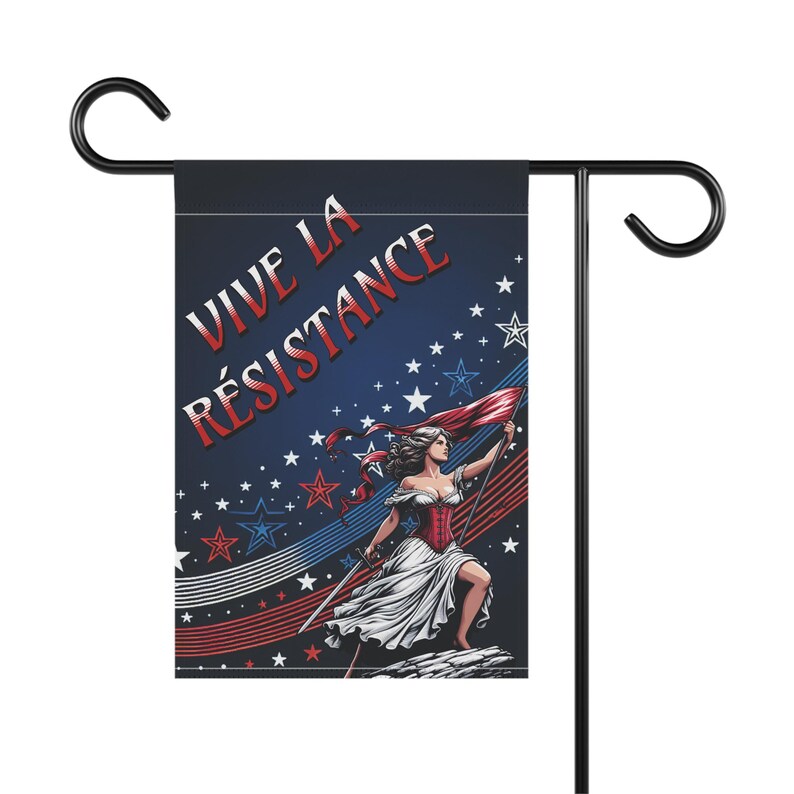 Resistance Flag, Patriotic Garden Banner, Democrat Protest, Political ...