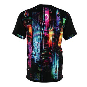 Y2K Weirdcore Tee, Third Eye Shirt, Oddcore All-over-print Top, Glitchy ...