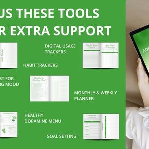 Dopamine Detox Toolkit: 7-day Digital Detox Planner for Focus & Reduced ...