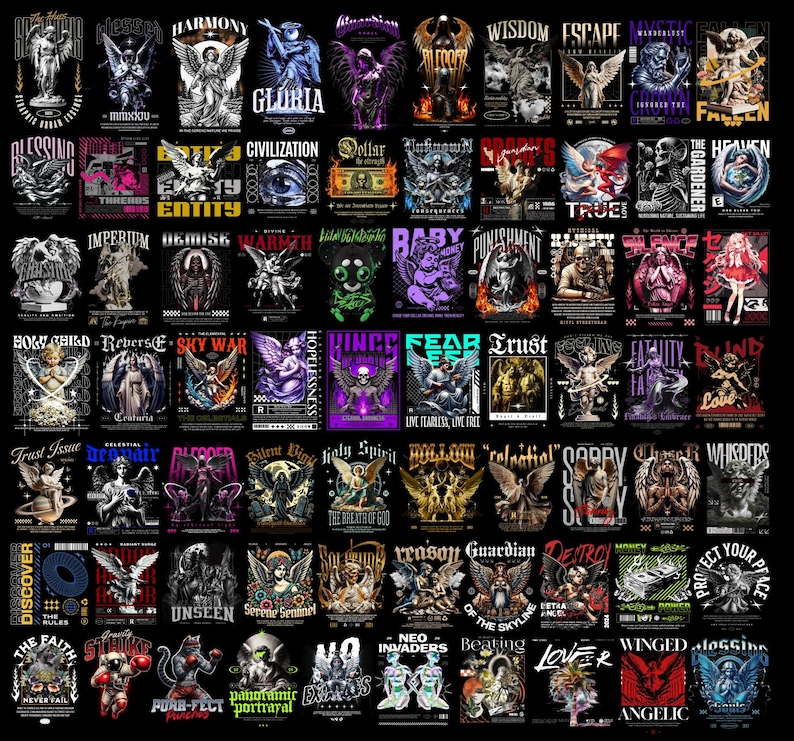 300 DTF / PNG Urban Designs - Etsy