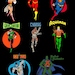 Vintage Style Heroes DTF PNG - Etsy