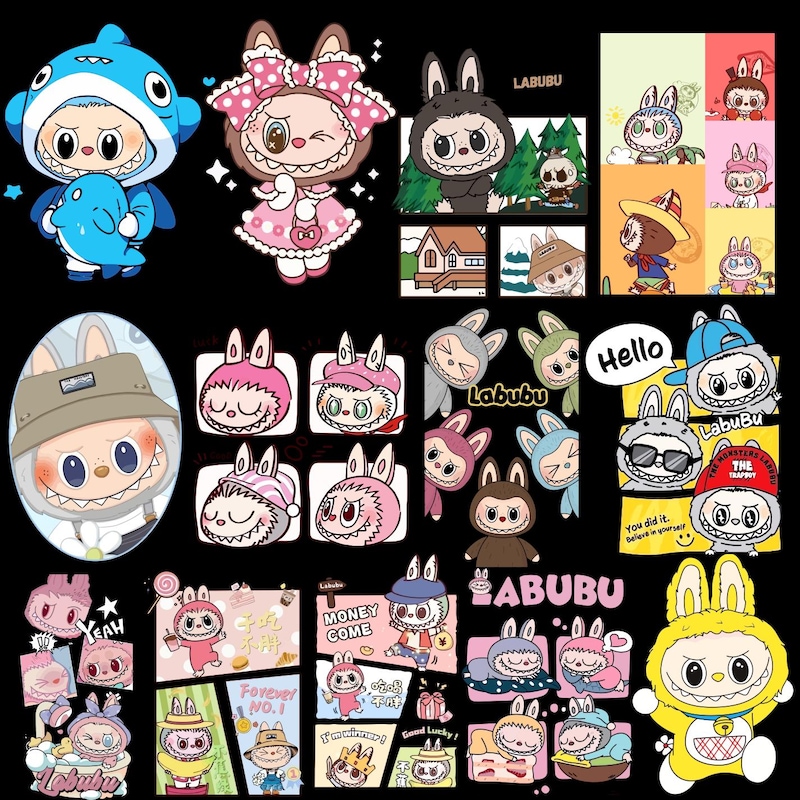 Labubu Vector - Etsy