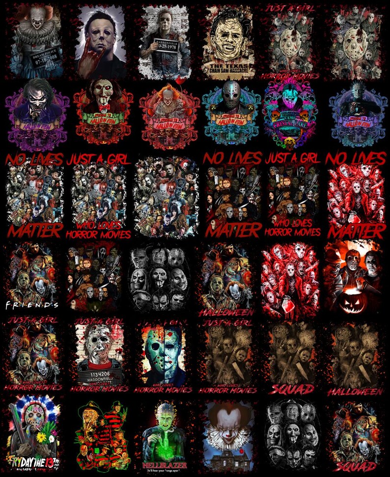 79 PNG Designs Halloween, Horror - Etsy