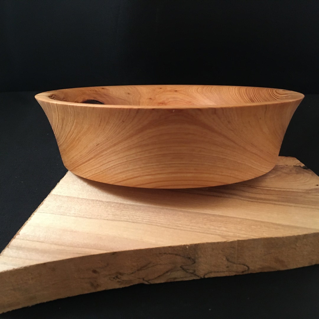 7 1/2 Cypress Wood Bowl, Rustic Decor, Handcrafted Small Wooden Bowl ...