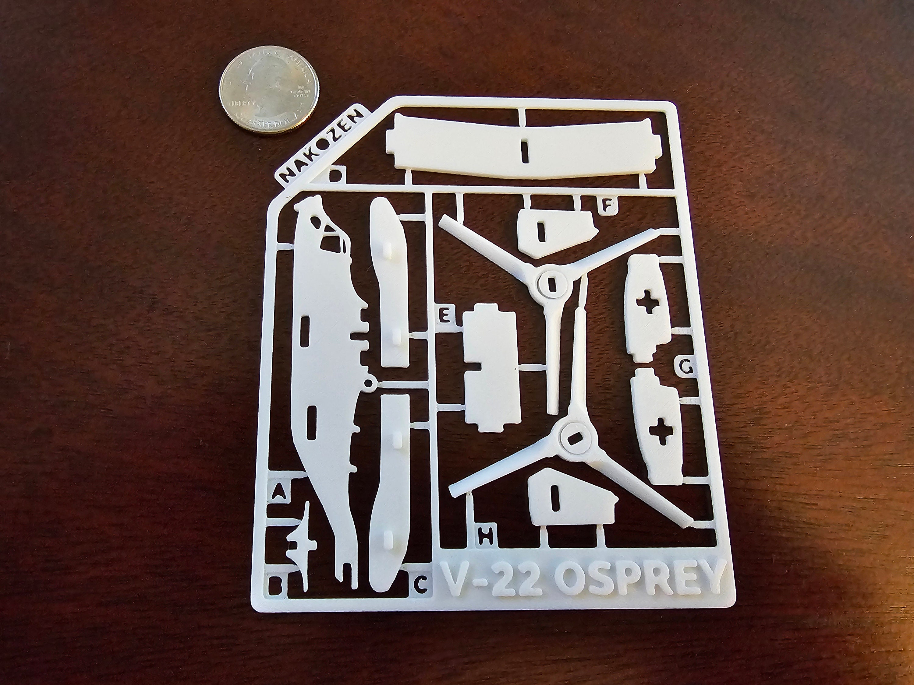 V-22 Osprey Aircraft Model Kit Card - Etsy