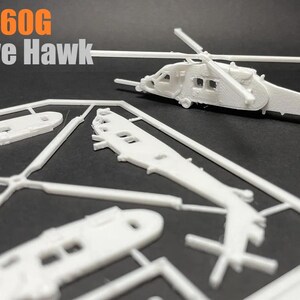HH-60G Pave Hawk Aircraft Model Kit Card - Etsy