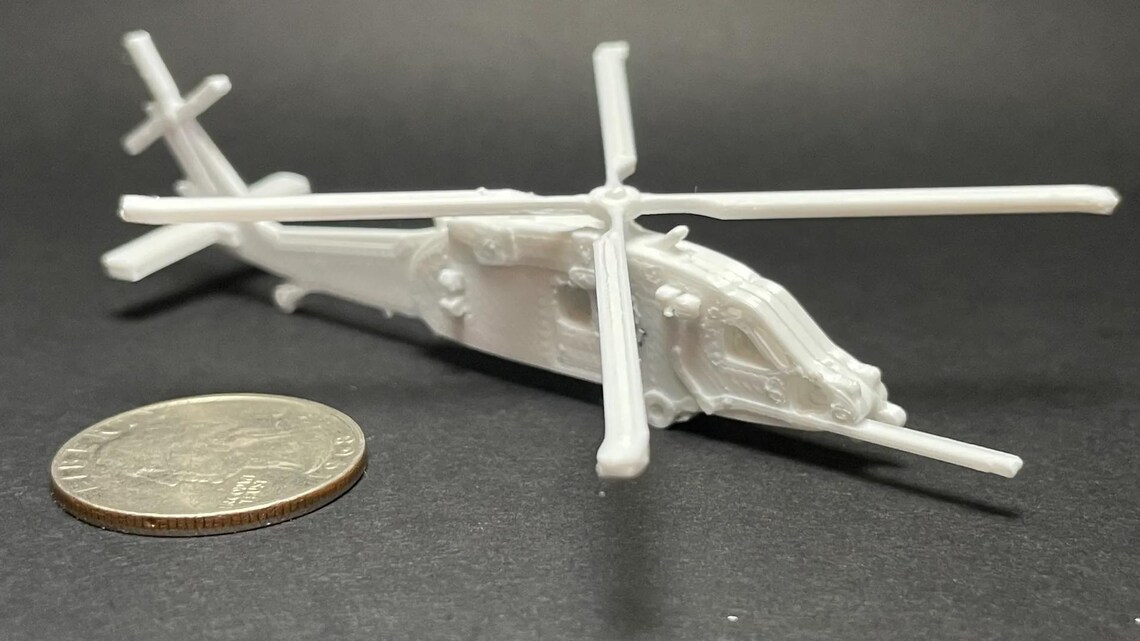 HH-60G Pave Hawk Aircraft Model Kit Card - Etsy