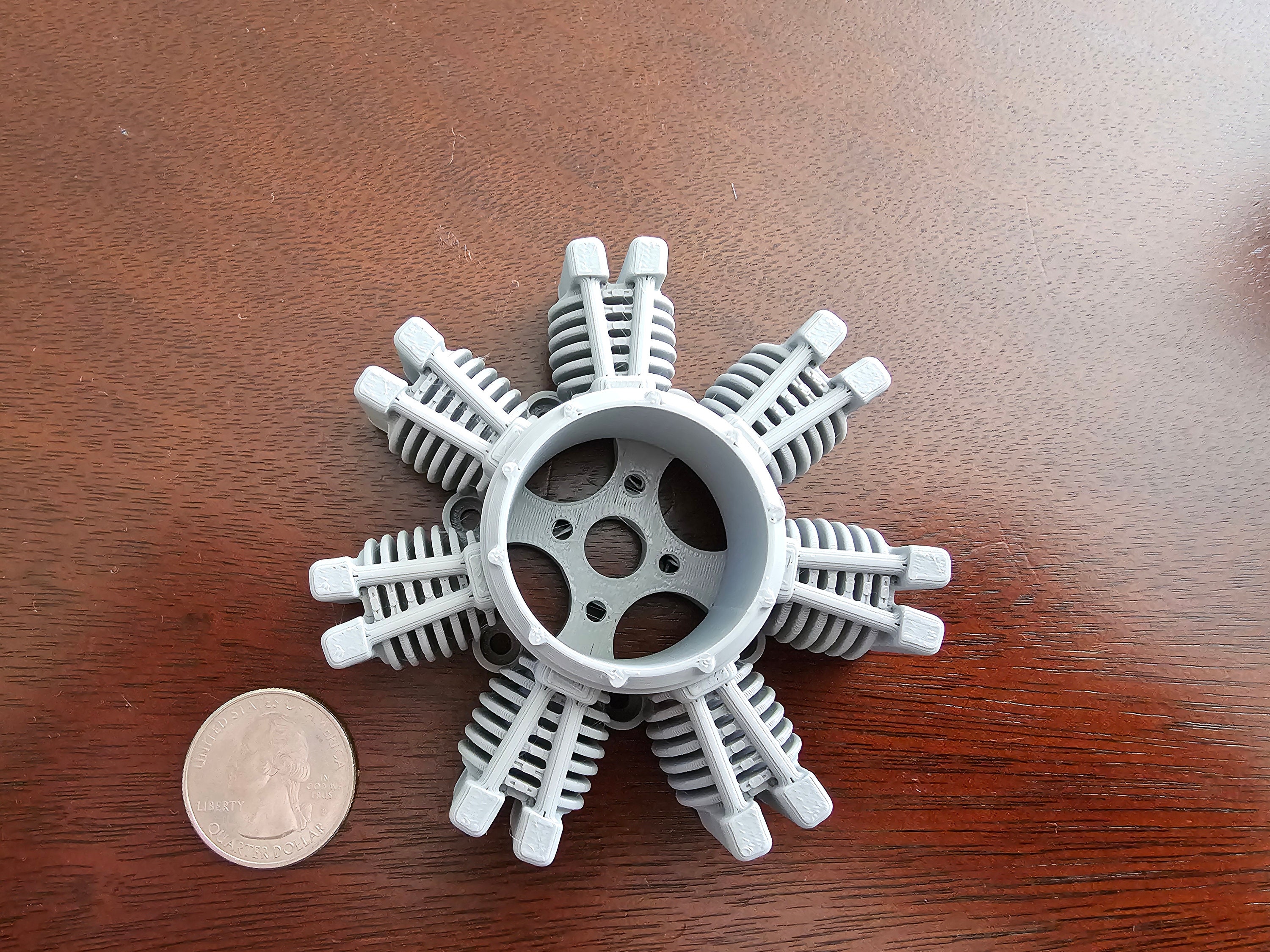 RC Aircraft Dummy Radial Engine - Etsy