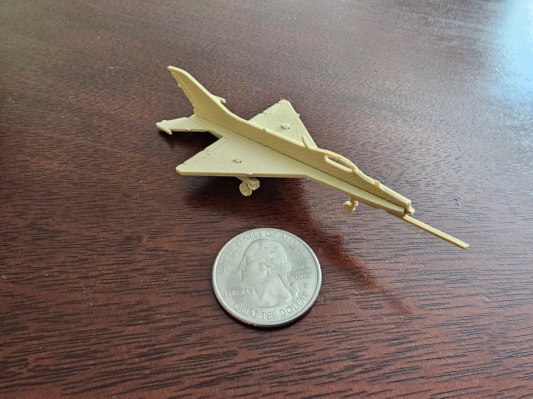 Mig-21 Fishbed Aircraft Model Kit Card - Etsy