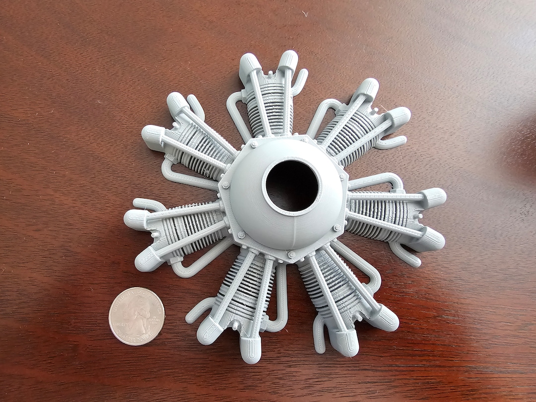 RC Aircraft Dummy Radial Engine - Etsy