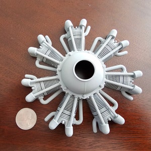RC Aircraft Dummy Radial Engine - Etsy