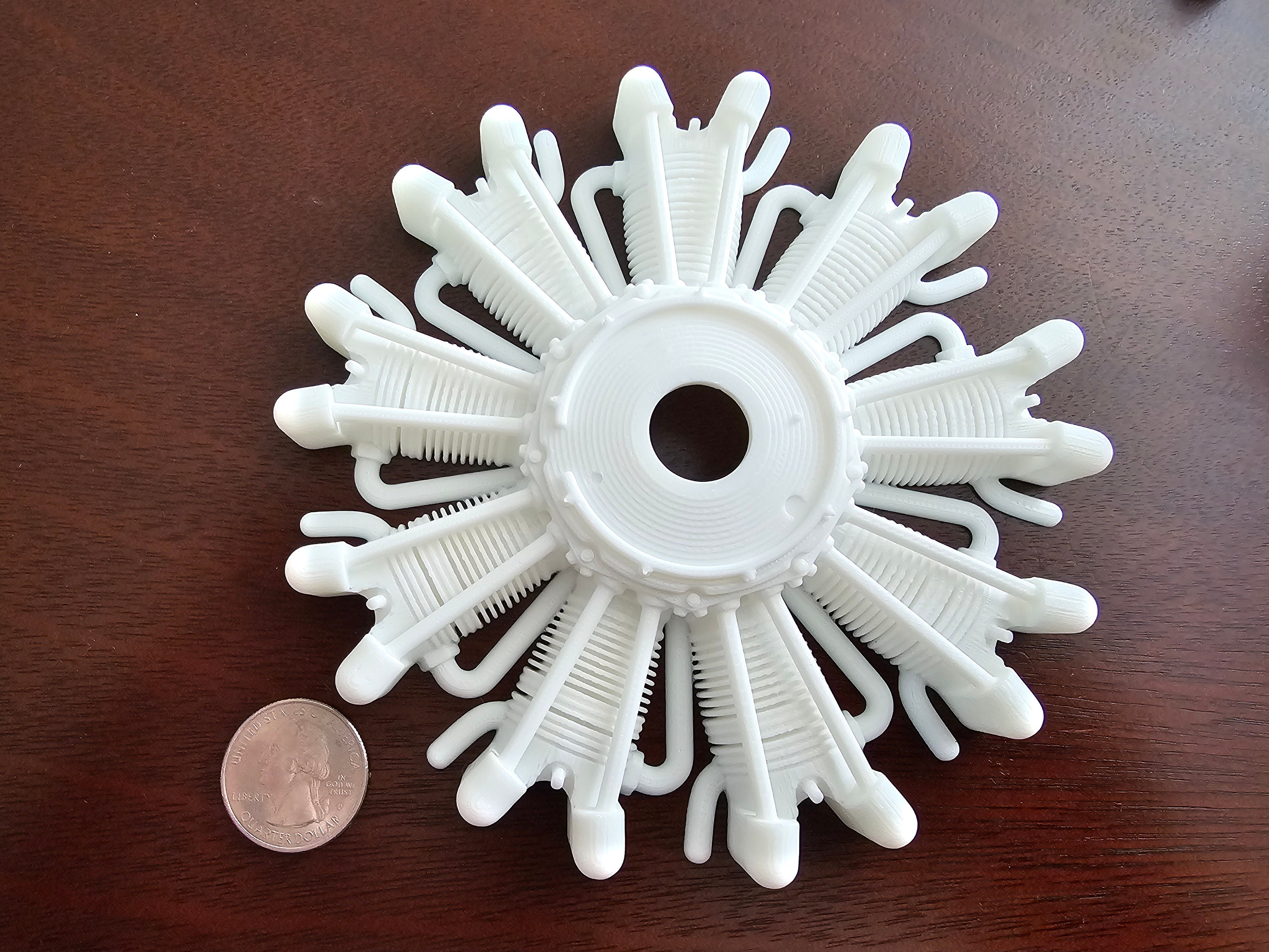 RC Aircraft Dummy Radial Engine - Etsy