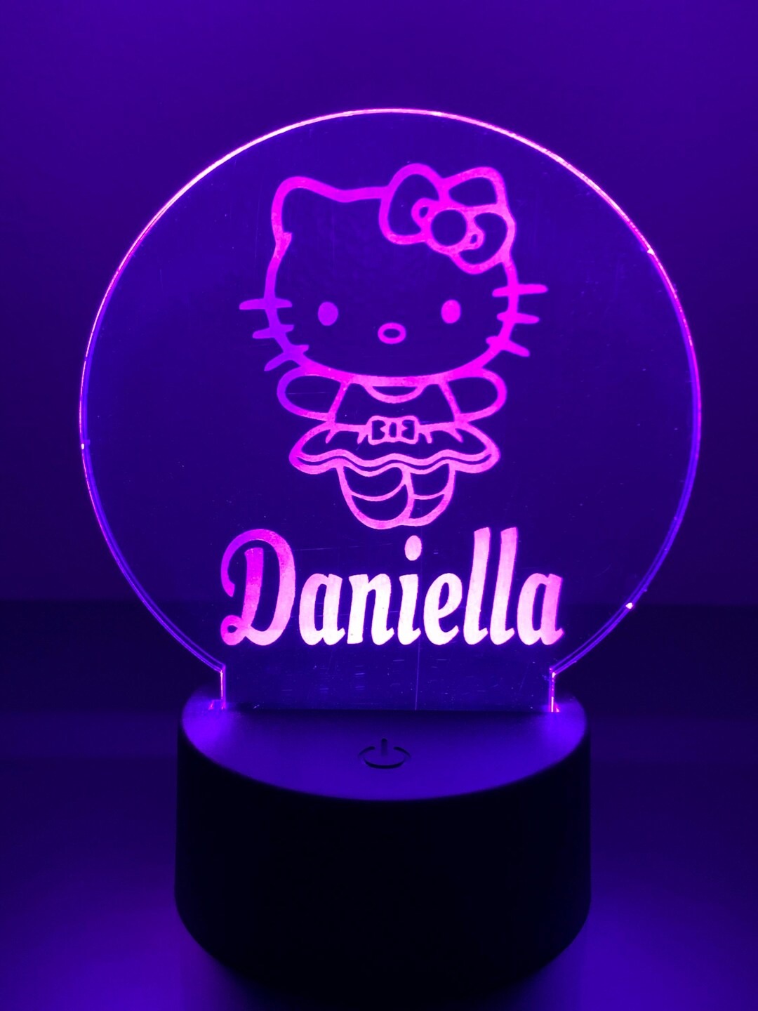 Custom Laser Engraved LED Light up Display/sign - Etsy