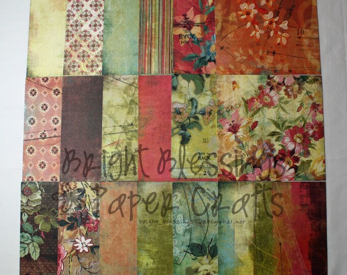 Basic Grey STELLA RUBY 6x6 Paper Collection Cardstock Pack 18 Sheets - Etsy