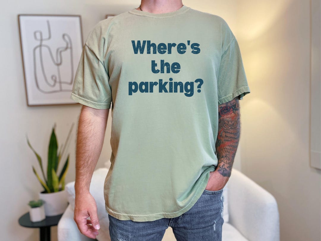 Where's the Parking?, Football Shirt, Vintage Shirt, Funny Shirt, Gifts ...