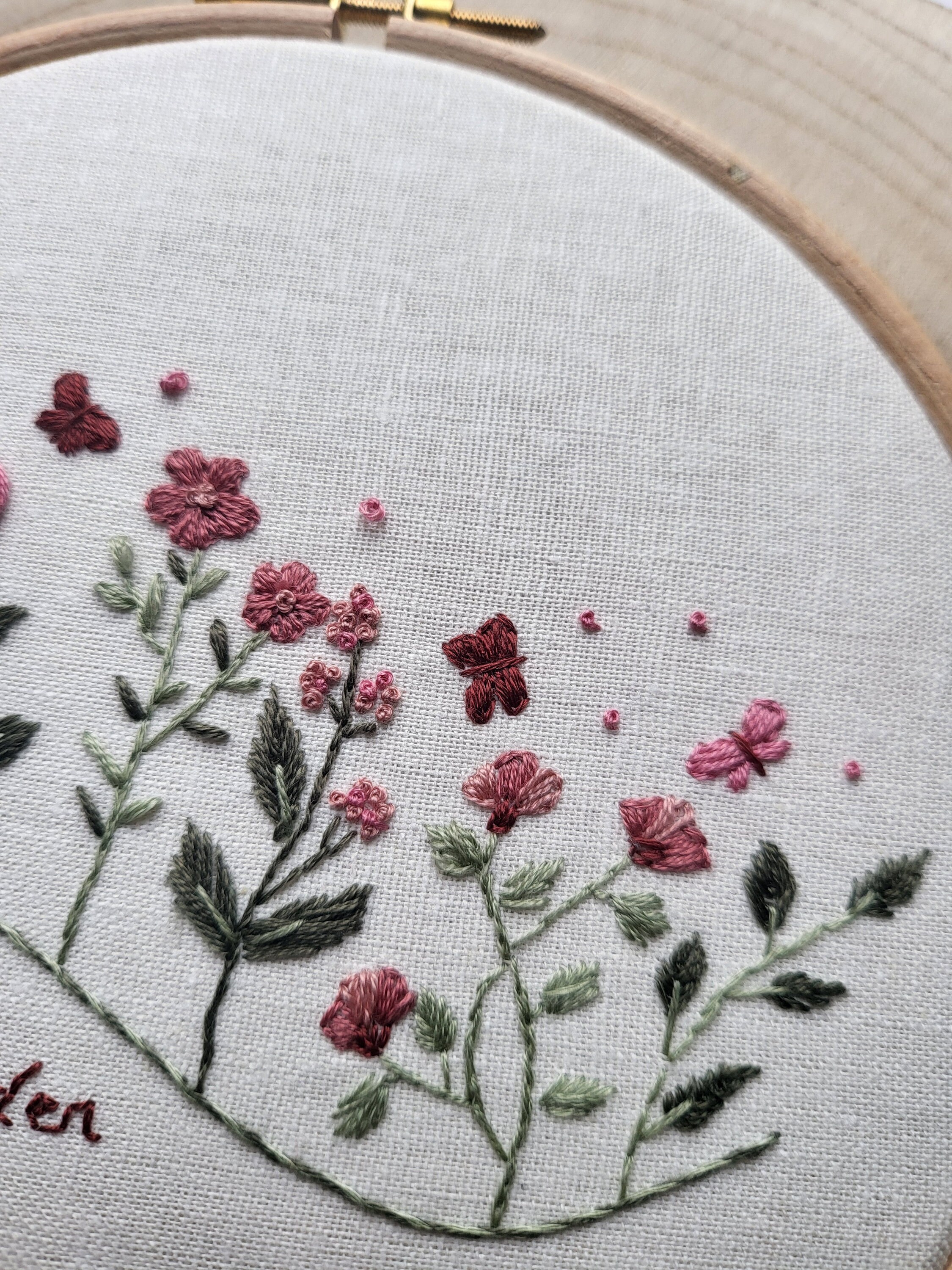 Stitch Garden Embroidery Sampler, Embroidery Sampler, Stitch Sampler ...