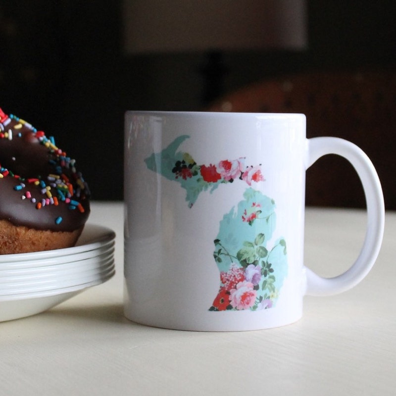 Michigan Mug - Etsy