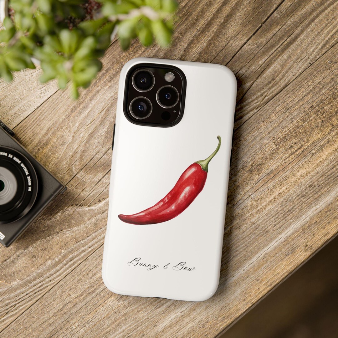 Chili Pepper Phone Case: Spicy Kitchen Decor, Tough Dual-layer ...