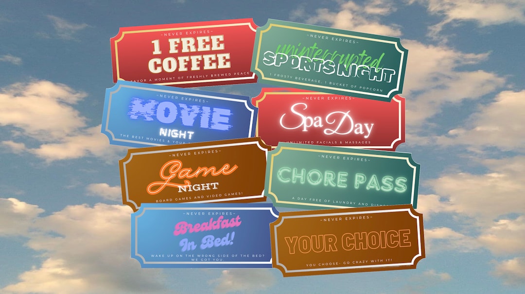 16 Printable Coupons: 8 Editable (linked) & 8 Premade (pdf ...