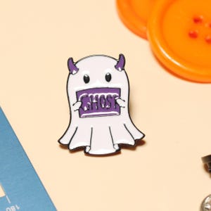 Spooky Hard Enamel Pins, Halloween Jewelry, Halloween Pin, Vintage ...