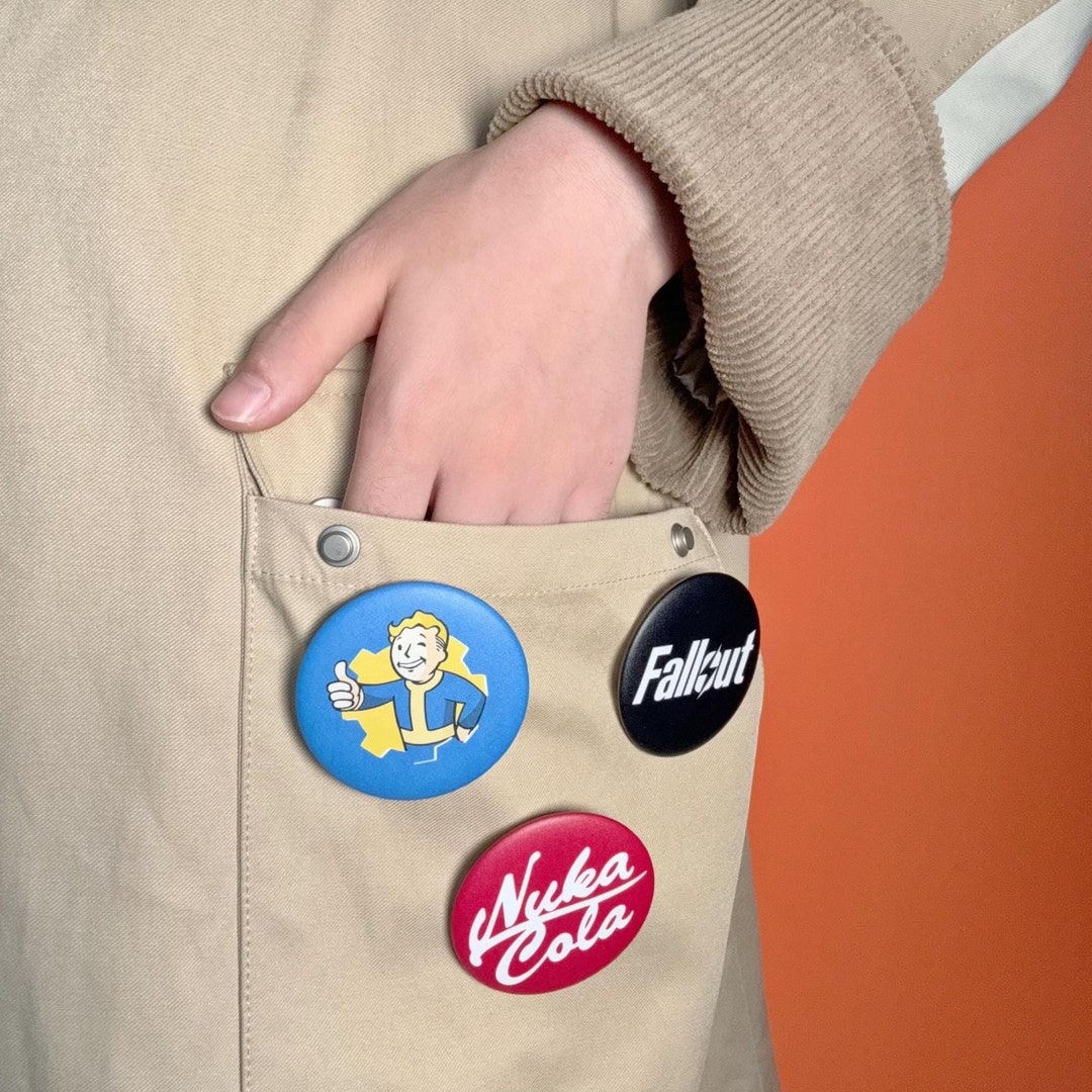 Fallout Pins Nuka Cola Pin Fallout 4 Fallout 76 Fallout New Vegas Pins Fallout Cosplay Fallout ...