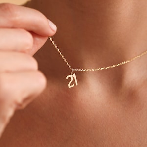 Diamond Baseball Player Number Necklace, Luck Number Necklace, Gold ...