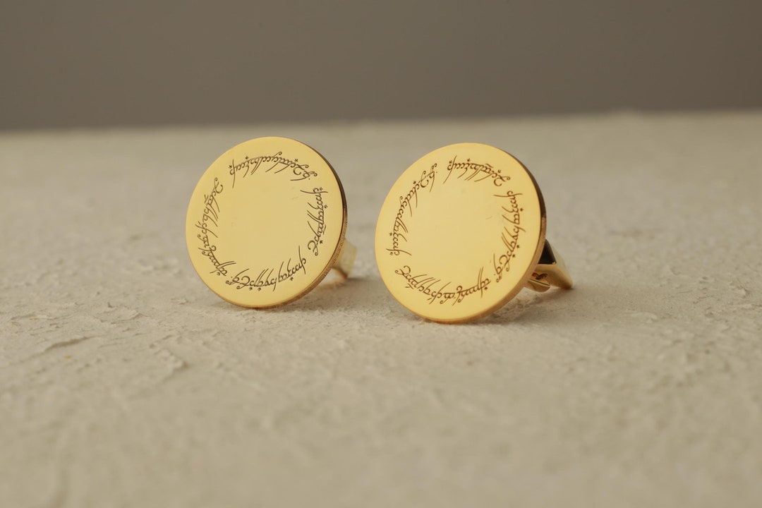 Lord of the Rings Cufflinks – Perfect for Tolkien Fans, These Iconic ...