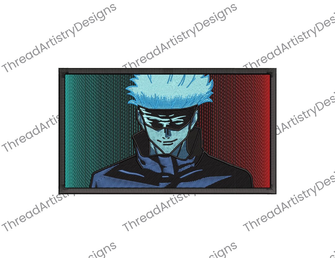 Gojo Anime Embroidery Design, Gojo, Satoru Gojo, Gojo Sensei, Jujutsu ...