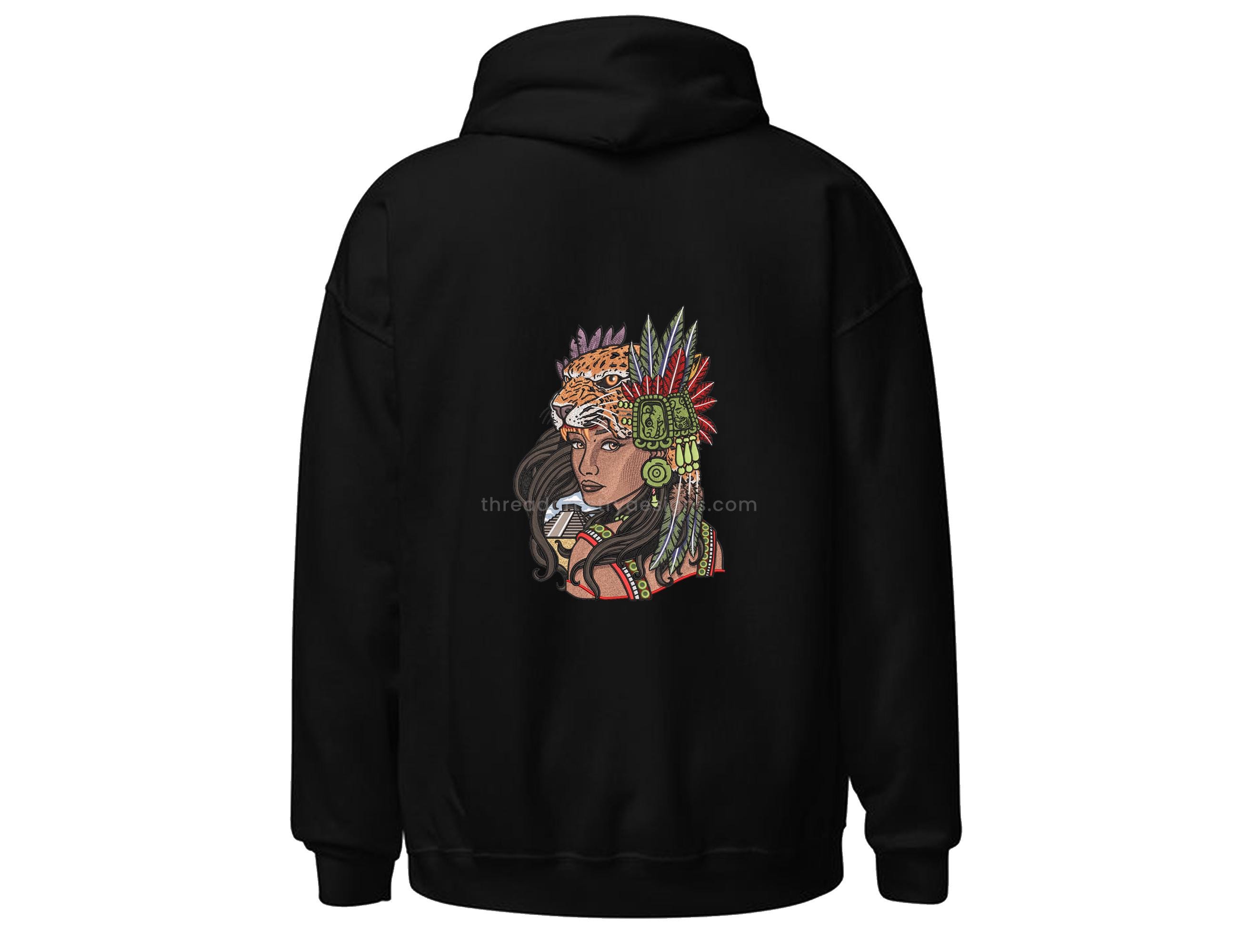 Aztec Embroidery Design, Aztec Embroidery, Aztec Princess , Native ...