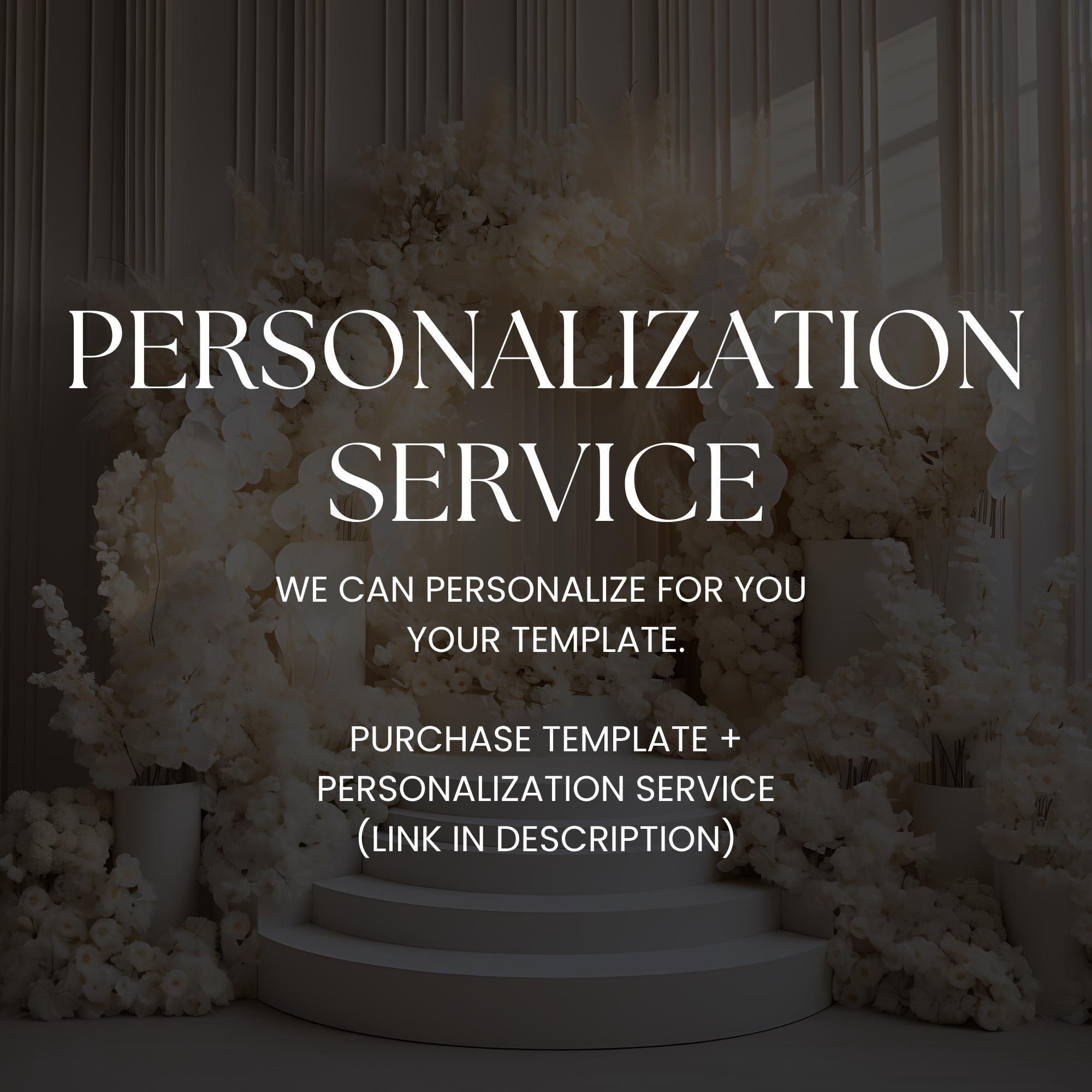 Elegant Wedding Save the Date Video Template | White & Soft Beige Canva ...