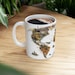 3D World Map for Travelers Mug Ceramic Mug Gift for Her Travel Mug Gift ...
