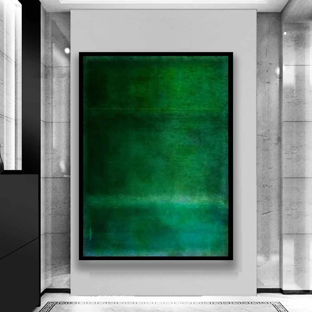 Mark Rothko Green Canvas Painting,poster Art, Rothko Reproduction ...