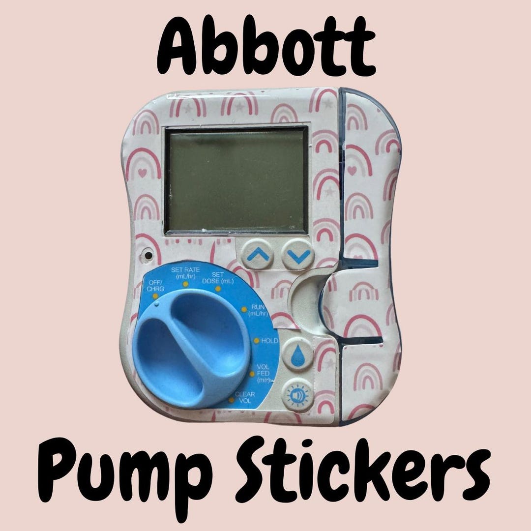 Abbott Feeding Pump Sticker - Etsy