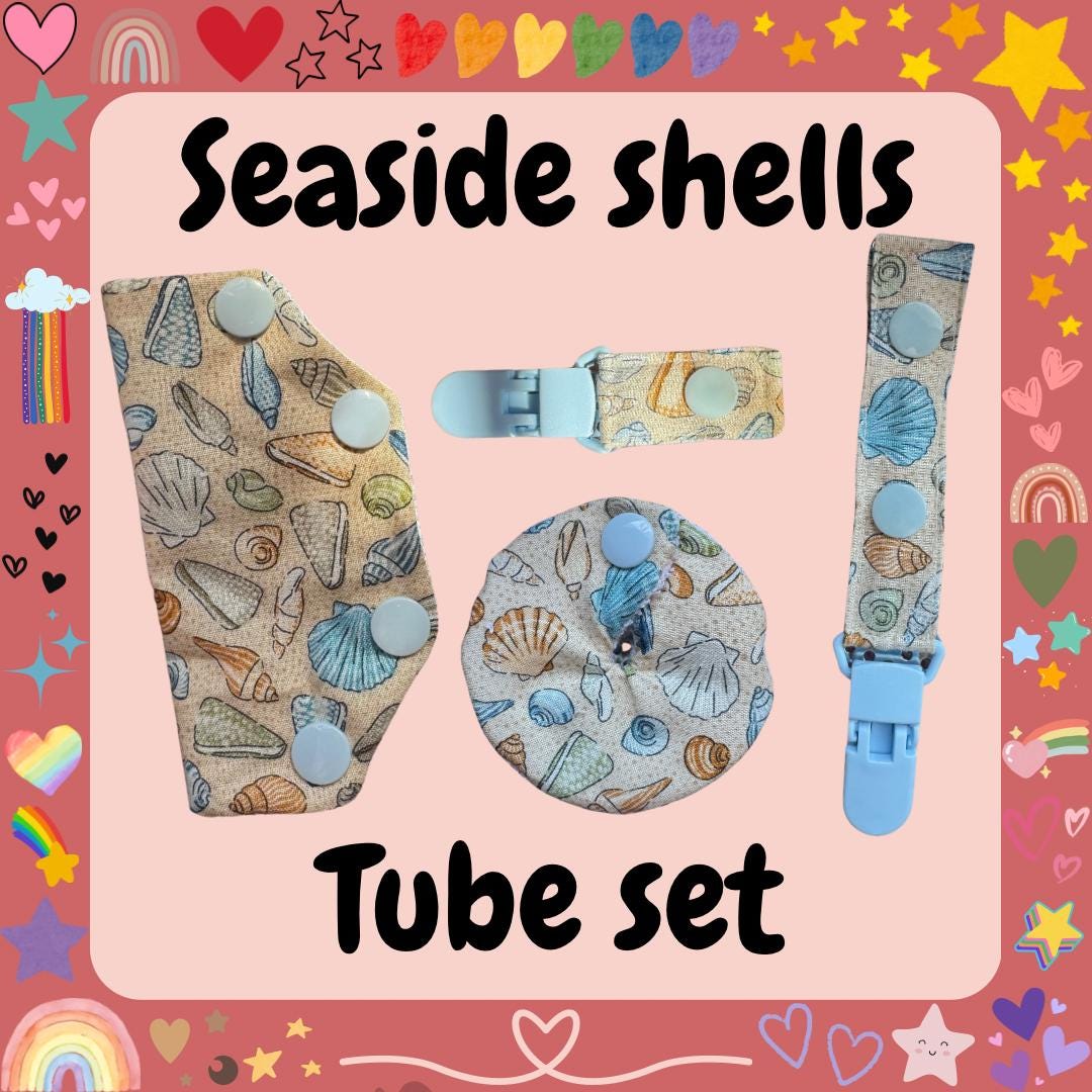 Seaside Shell Tube Set - Etsy