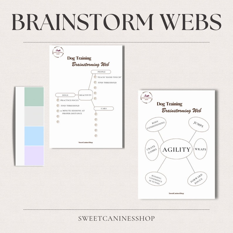 Dog Training Log Printable, Pet Planner, Dog Care Bundle,puppy ...