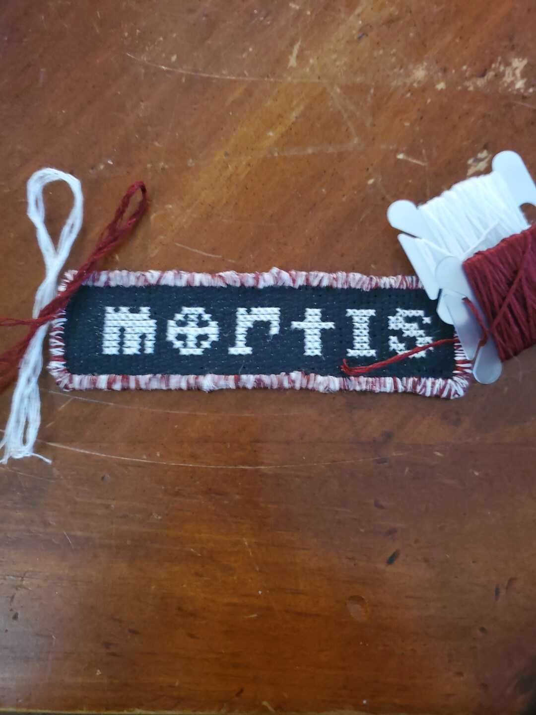 Fan Made "mortis" Faith the Unholy Trinity Jacket/ Bag Patch - Etsy