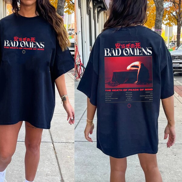 Bad Omens Merch - Etsy