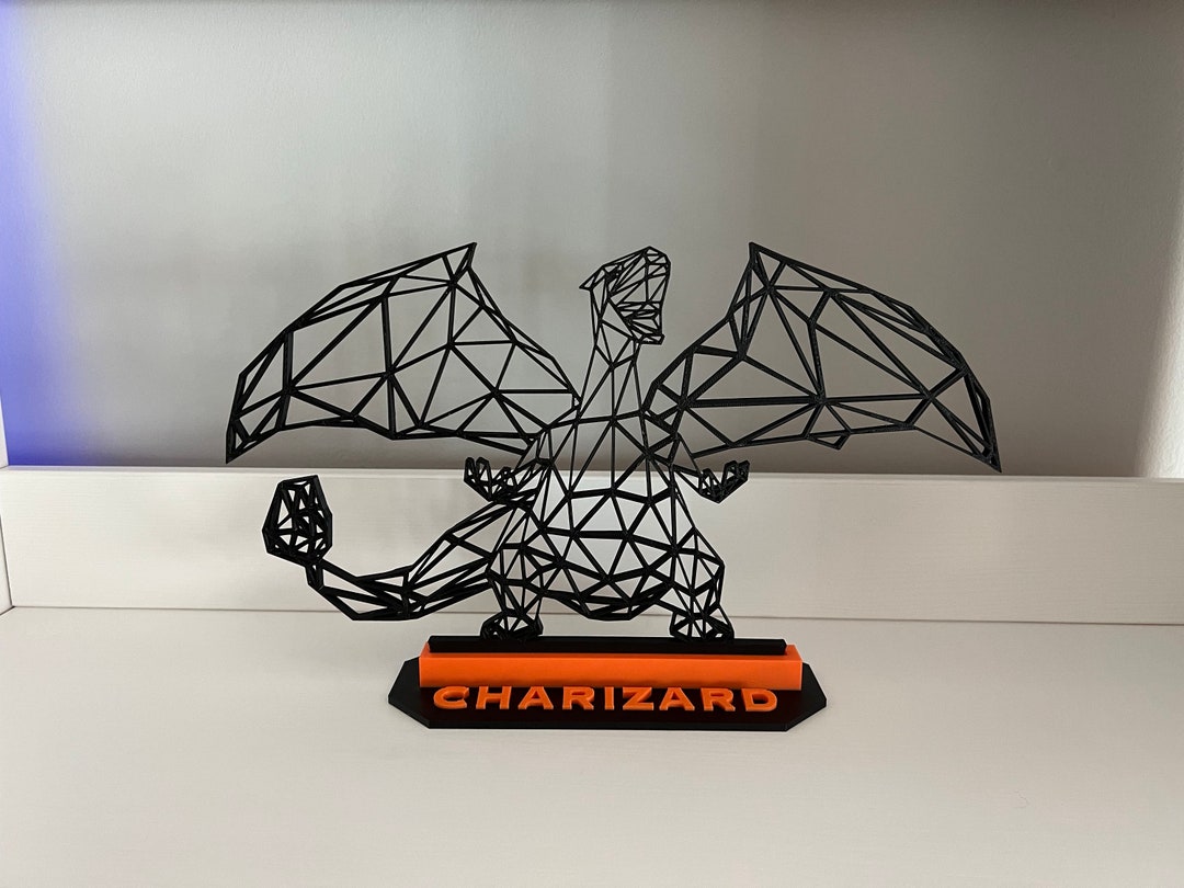 Charizard Custom Designed 3D Printed Fan Art Gift - Etsy