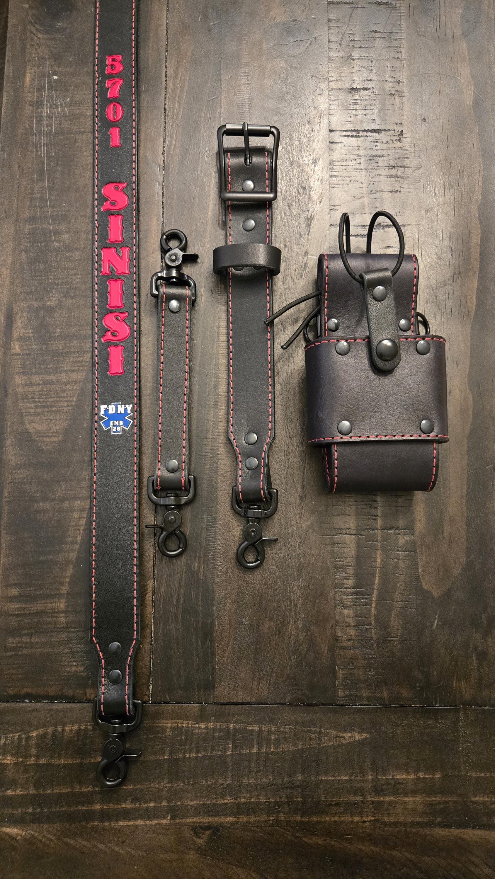 Custom Radio Strap and Holster W/everything Included! New Font!! - Etsy