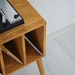 MCM Mid Century Modern Vinyl Record Storage, Large Turntable Stand ...