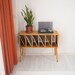 MCM Mid Century Modern Vinyl Record Storage, Large Turntable Stand ...