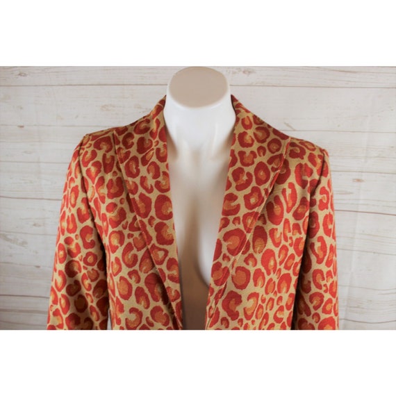 Vintage Painted Pony S Leopard Animal Print Linen Ray… - Gem