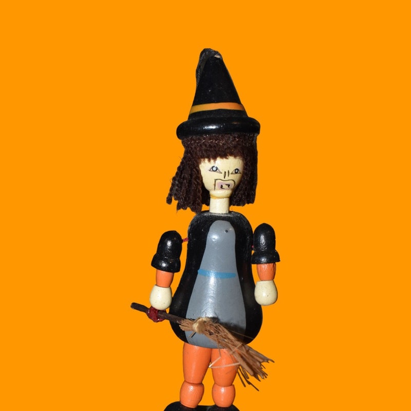 Vintage Collapsable Push Toy - Etsy