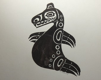 Haida Limited Edition Print Numbered Three Designs Artist - Etsy