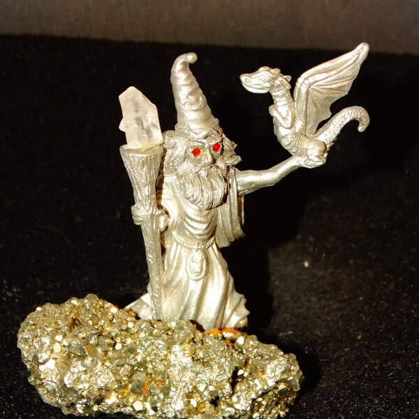 Pewter Wizard - Etsy