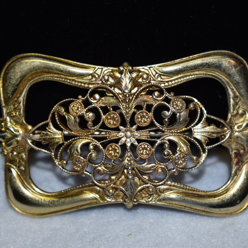 Filigree Brooch - Etsy