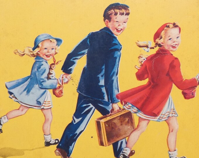 1953 Come With Us Children's Elementary School Reading Book, Basic ...